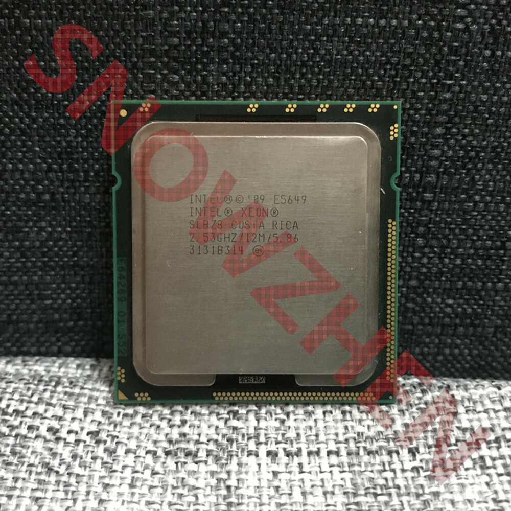 Intel Xeon E5645 E5649 CPU 2.4GHz 2.53GHz 12MB 6-Core LGA1366 Processor ...