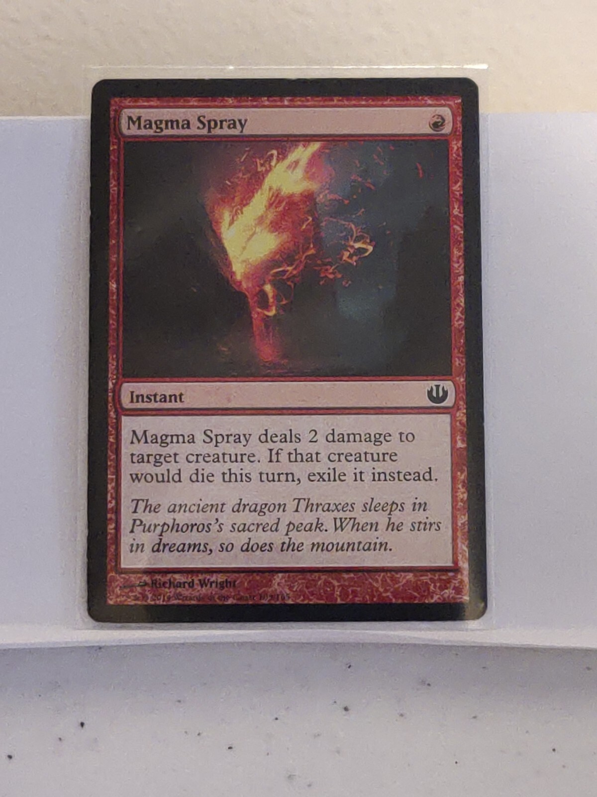 MTG Magma Spray Journey into Nyx 103/165 Regular Common | eBay