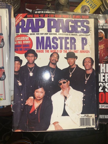MASTER P, SILKK, MIA X, MYSTIKAL RAP PAGES Magazine No Limit Records | eBay