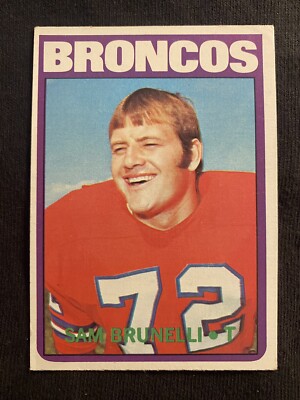 1972 Topps - #208 Sam Brunelli | eBay