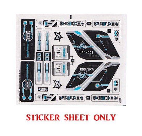 LEGO 70170 - Ultra Agents - UltraCopter vs. AntiMatter - STICKER SHEET ...