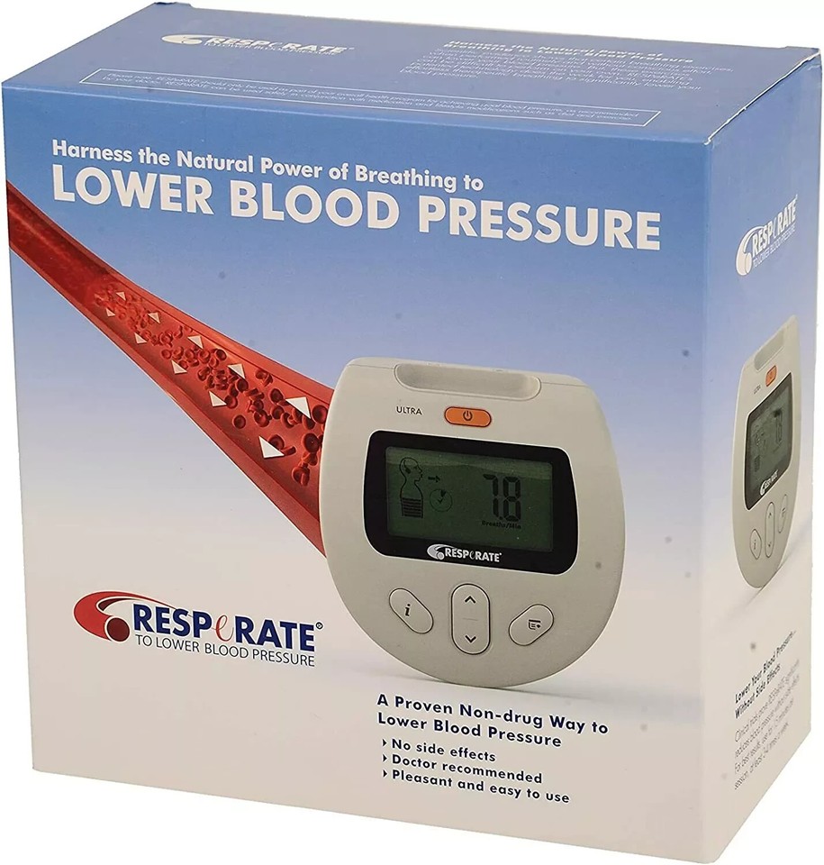 NEW RESPeRATE Blood Pressure Lowering Device Ultra NEW IN BOX | eBay