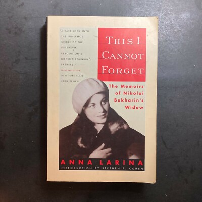 ANNA LARINA this i cannot forget SOFTCOVER | eBay