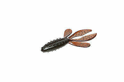 Zoom Super Salty Plus Z Hog Jr 123 10ct Scuppernong Green Soft Plastic ...