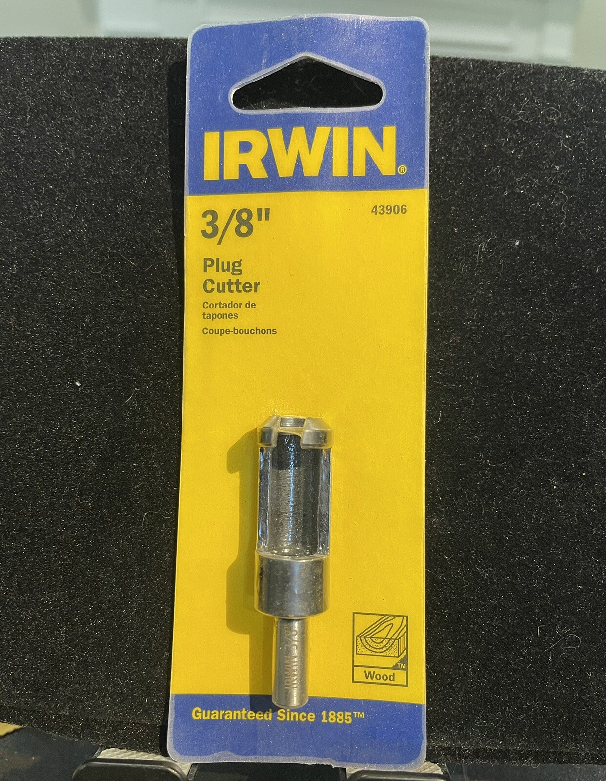 IRWIN 3/8" Plug Cutter Drill Bit - 43906 - FOR WOOD - New in Packaging ...