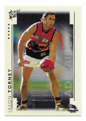 2003 afl SELECT XL ULTRA ADELAIDE CROWS JASON TORNEEY # 30 CARD | eBay