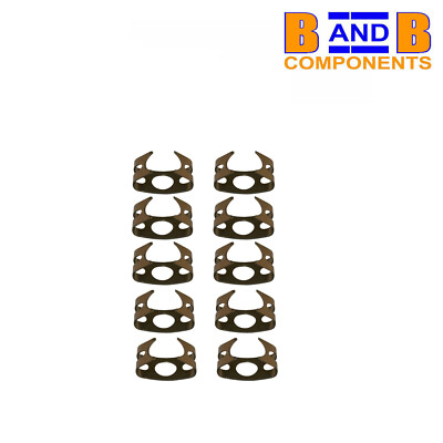 BRAKE HOSE PIPE CLIPS VW GOLF T4 T5 T25 TRANSPORTER CORRADO x 10 FEBI ...