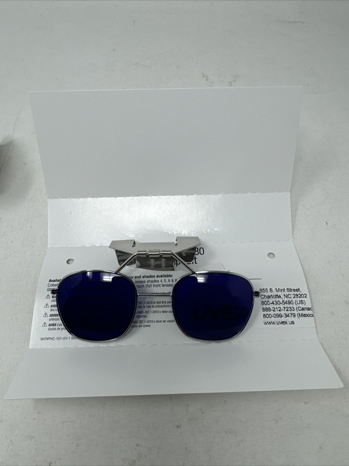 Uvex 32-8LFFB6-0000 Blue Shade 6 Clip On Eyewear | eBay