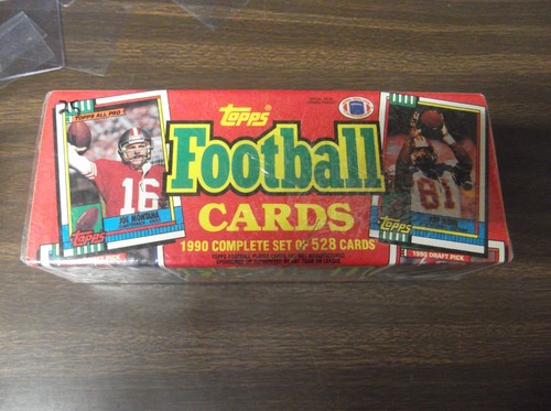 1990 TOPPS FOOTBALL FACTORY SEALED SET (528) CARDS MINT | eBay