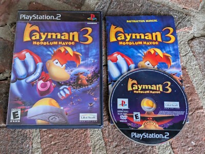 Rayman 3 Hoodlum Havoc Playstation 2 PS2 CIB Complete Tested & Working ...