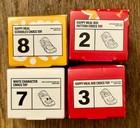 2024 McDonald’s Happy Meal mini Crocs keychains Lot Of 4 (#2,#8,#3,#7 ...