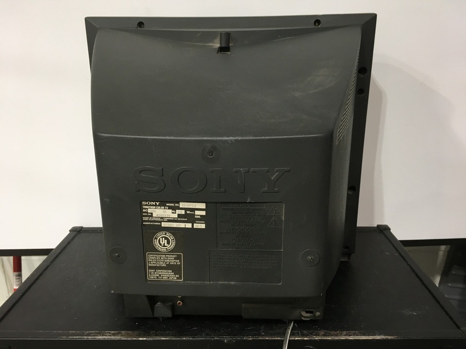 Sony Trinitron KV-20FS12 20" CRT Retro Gaming Monitor TV Used ...