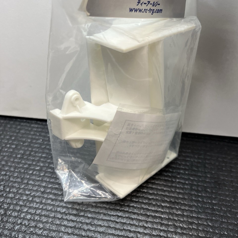 TRG Racing Rear Wing For Tamiya F103 F104 White Formula 1 F1 Vintage RC ...
