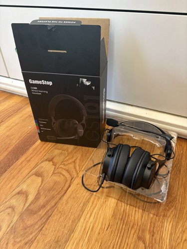 GameStop GS100 Wired Gaming Headset 3.5mm, MIC, Black, PS/Xbox/Switch ...
