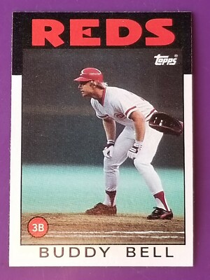 1986 Topps #285 Buddy Bell Reds | eBay