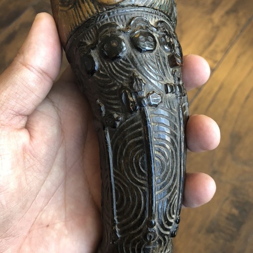 18th Century Antique Tibetan Tantric Instrument Makara Tungwa Ritual ...