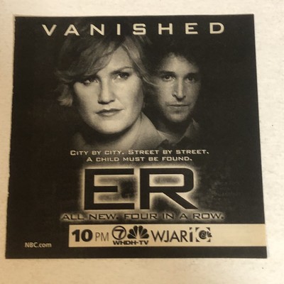 ER Tv Guide Vintage Print Ad Noah Wylie Sherry Stringfield Tpa7 | eBay