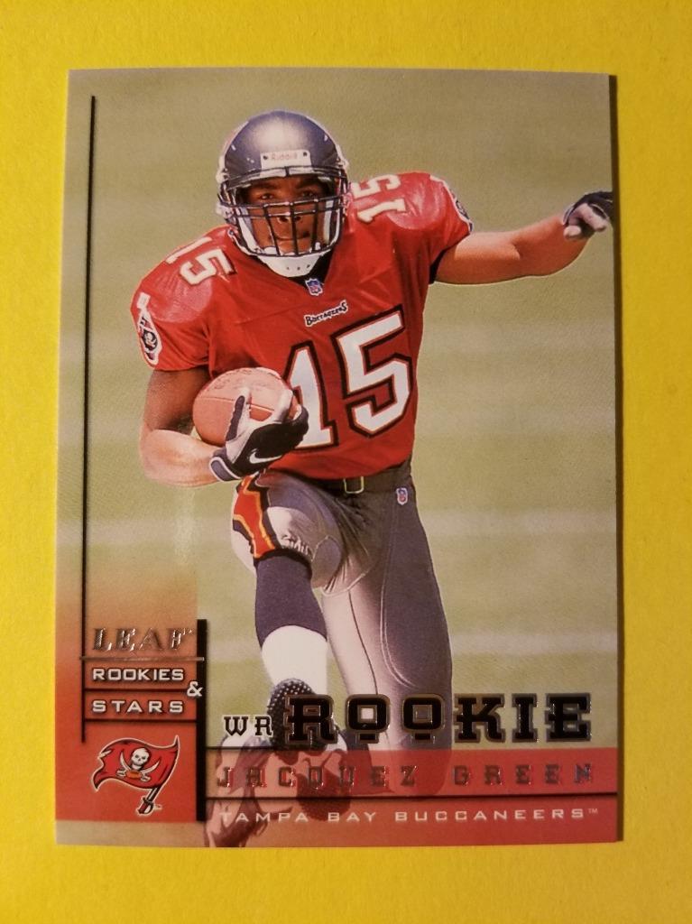 JACQUEZ GREEN - RC ROOKIE #200 BUCCANEERS - FLORIDA GATORS - 1998 RC ...
