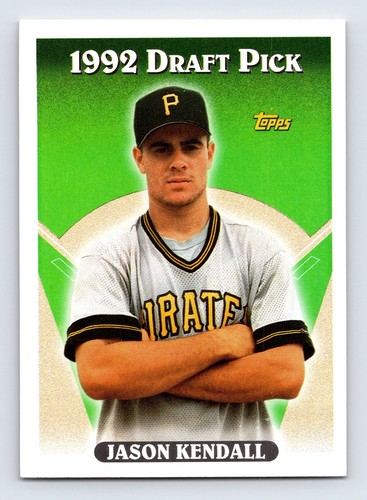 1993 Topps Jason Kendall #334 Baseball Rookie Pittsburgh Pirates DPK ...