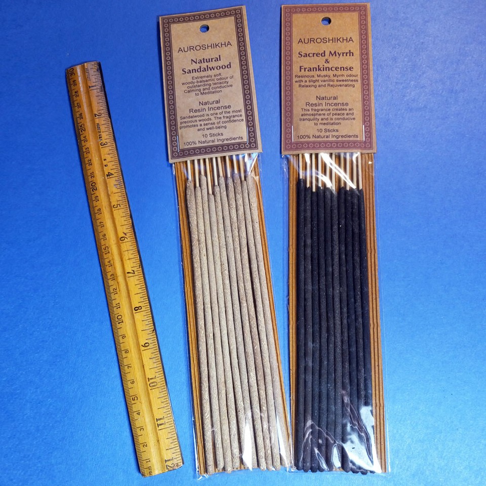 Auroshikha Natural Resin Stick Incense - 12 inch sticks (India) | eBay