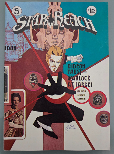 STAR*REACH #5 (1976) 1ST APPEARANCE OF GIDEON FAUST! HOWARD CHAYKIN ...