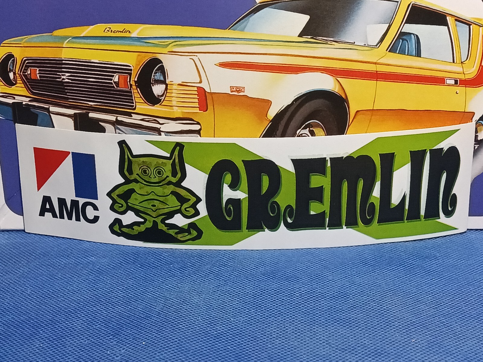 🌟Pretty Cool Sticker 1975 AMC Gremlin X AMT Models 1000s Model Car ...