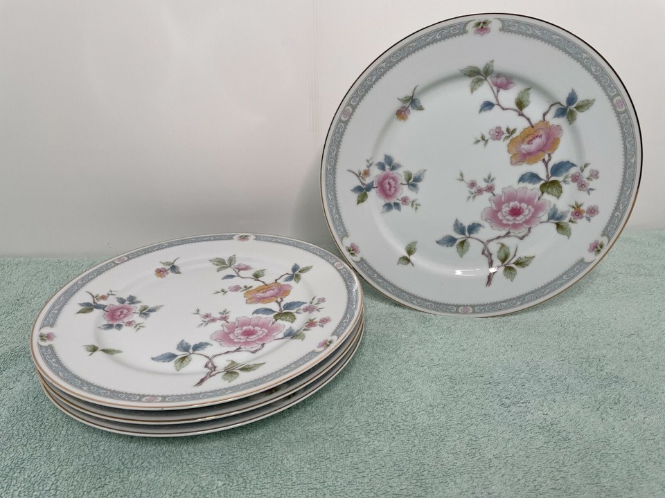 12 Piece Set of "Peonies" Dinnerware by Fine China/Japan | eBay