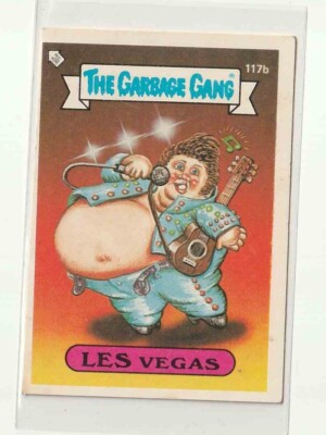 ⚠️1986 The Garbage Gang (AUS) | Card 117b LES Vegas | Series 3 | Used ⚠ ...