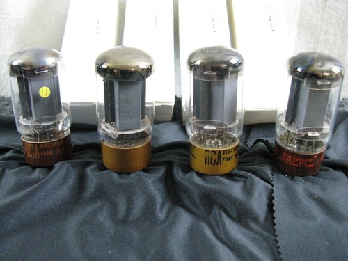 Matched Quad 5881 / 6L6WGB Vacuum Tubes - Amplitrex Tested "1950s ...
