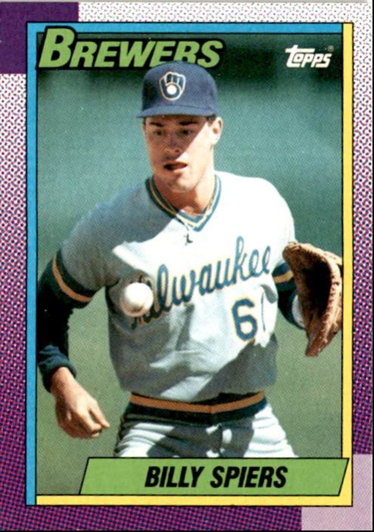 1990 Topps Baseball Cards Bill Spiers Milwaukee Brewers #538 | eBay
