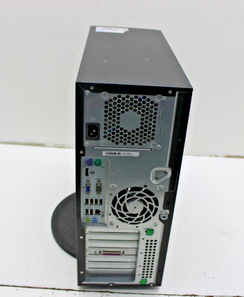 HP Compaq 8000 Elite Desktop PC Intel Core 2 Duo 4GB Ram 500GB HDD No ...