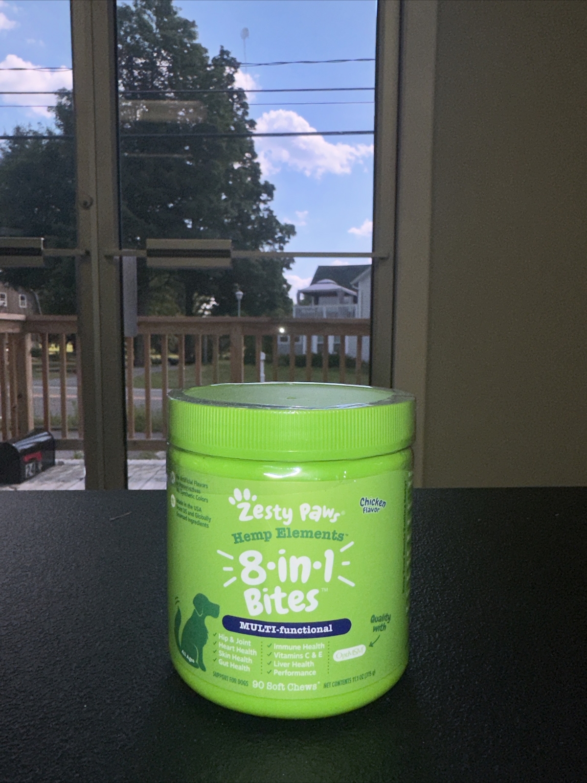 ZESTY PAWS 8 IN 1 BITES MULTIFUNCTIONAL 90 CHICKEN FLAVOR SOFT CHEWS 06 ...