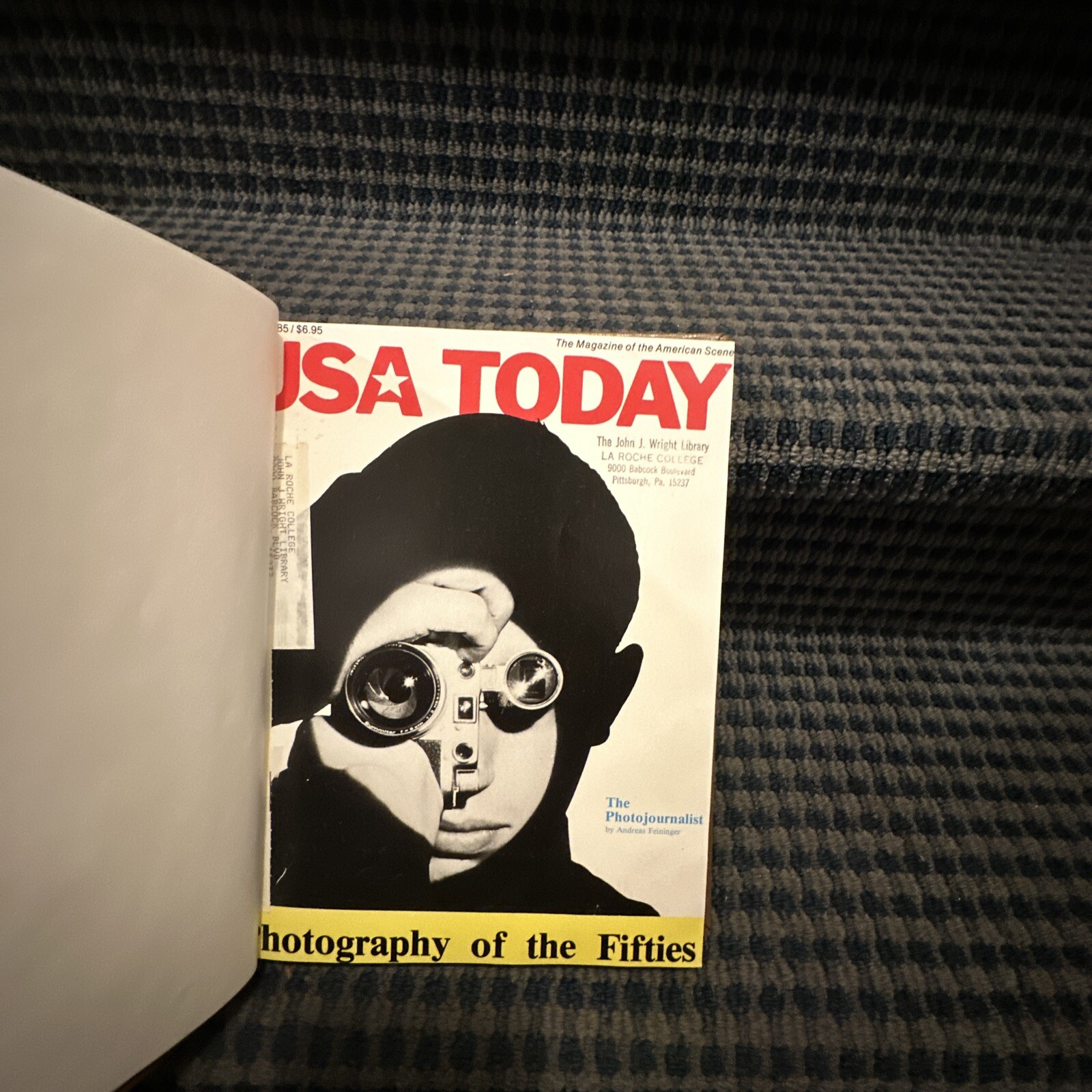 July-Dec 1985 USA Today Magazine, Bound Volume #114 Library Issue (BM32 ...