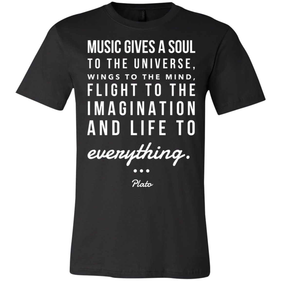 Music Gives A Soul To The Universe Plato
