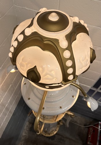 Original Fry model 71 Visible Gas Pump Standard Oil Gold Crown Milk ...