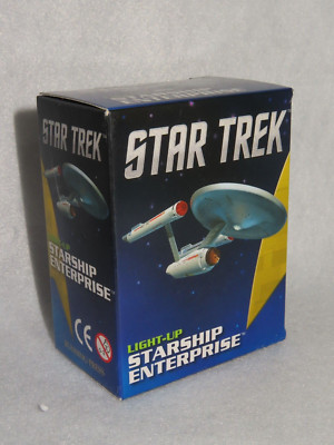 Starship Enterprise 2003 Running Press Star Trek Miniature Light-Up Kit ...