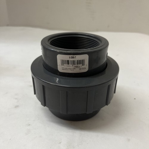 U-2000-T Schedule 80 Pvc Union 2" 150 Psi 11651282202| eBay