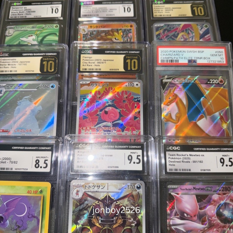 Pokemon GRADED SLAB Pack 💎 PSA CGC GRADED SLAB + 10 cards 🔥 | eBay