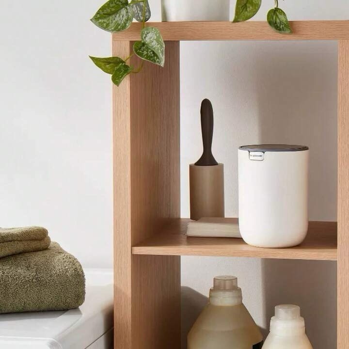 Small Stainless Desktop Wastebasket White - Brightroom™ | eBay