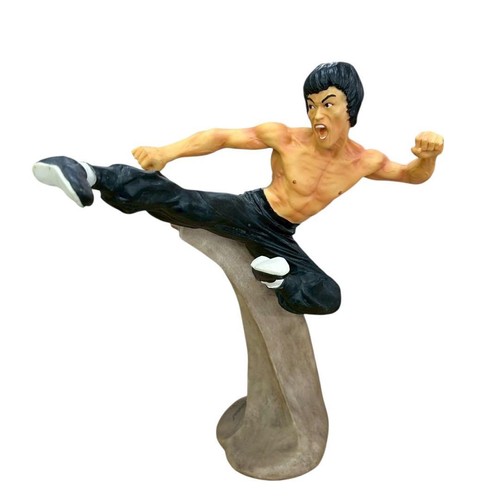 Bruce Lee Figure Made in 1998 Florence Martial Artist | eBay