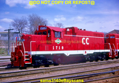 ORIGINAL SLIDE CHICAGO CENTRAL & PACIFIC RWY 1719 FT DODGE IOWA 1988 | eBay