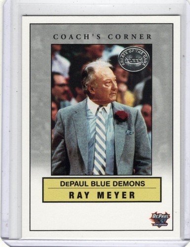 2001 Greats of the Game Coach's Corner #CC7 Ray Meyer | eBay