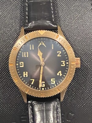 Aerotec Ace Bronze Watch - Vintage Black Dial | eBay