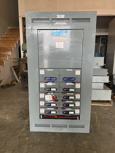 SQUARE D 400 AMP QMB PANELBOARD 480 V WITH SWITCHES QMB363TW QMB362TW ...