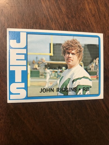 1972 TOPPS JOHN RIGGINS FOOTBALL CARD #13 ~ ROOKIE RC ~ EX/MT | eBay