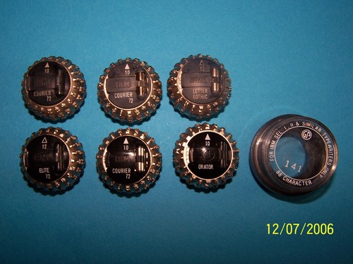 IBM Selectric Typewriter Balls Used (6 pcs) | eBay