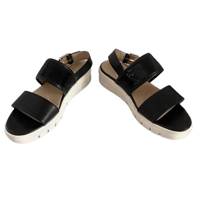 Geox Italian Leather Sandals 40/9.5 - Chunky Platform… - Gem