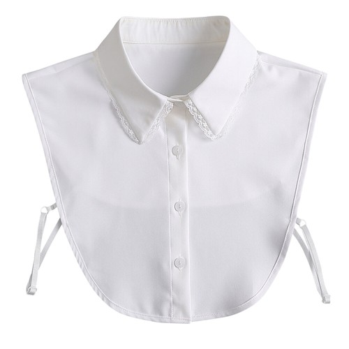Faux Col En Dentelle Femmes Faux Col Blanc Vêtements Col Chandail Faux ...