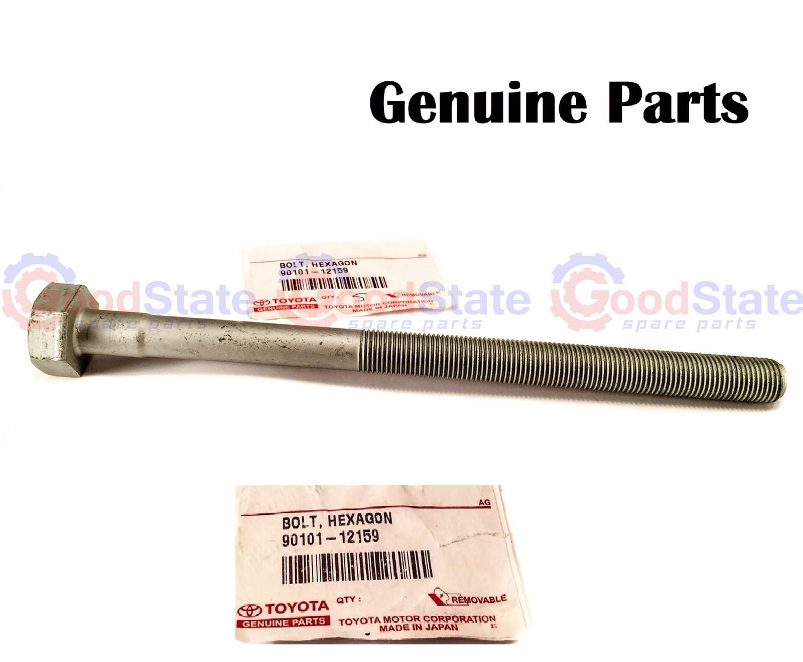 GENUINE Toyota Hilux 4Runner 90101-12159 Front Torsion Bar Anchor Bolt ...