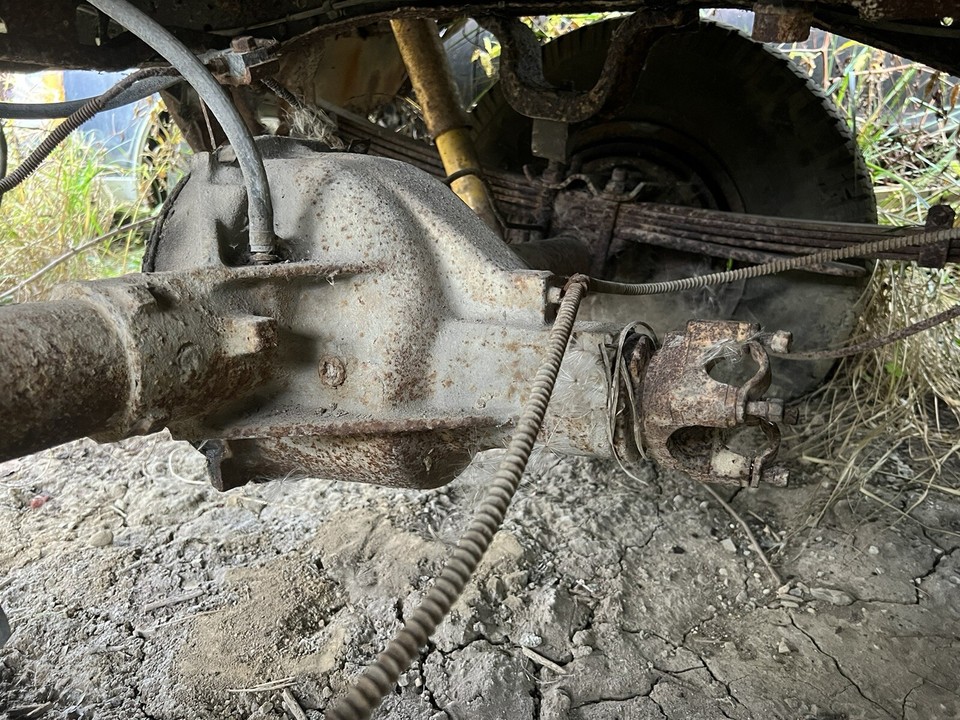 81-87 Chevy K10 REAR AXLE DIFFERENTIAL 3.73 10 Bolt 6 Lug Open Single ...